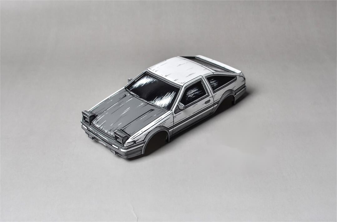 2d comic color comic initial d figure repaint-ae86 – Lyk Repaint