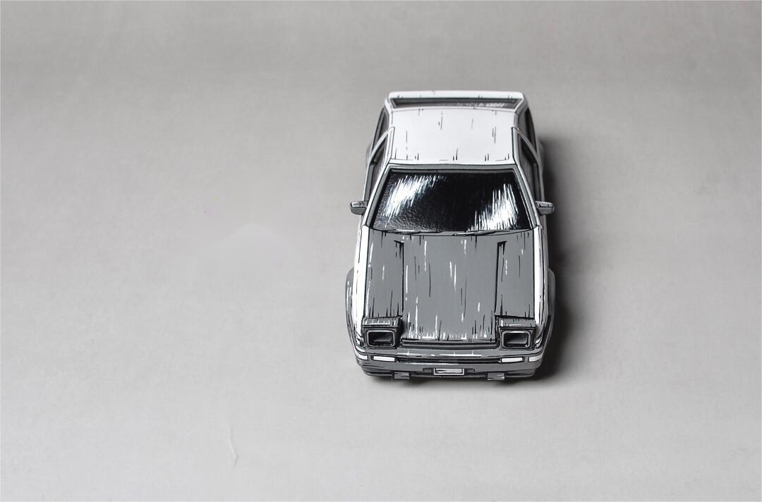 2d comic color comic initial d figure repaint-ae86 – Lyk Repaint