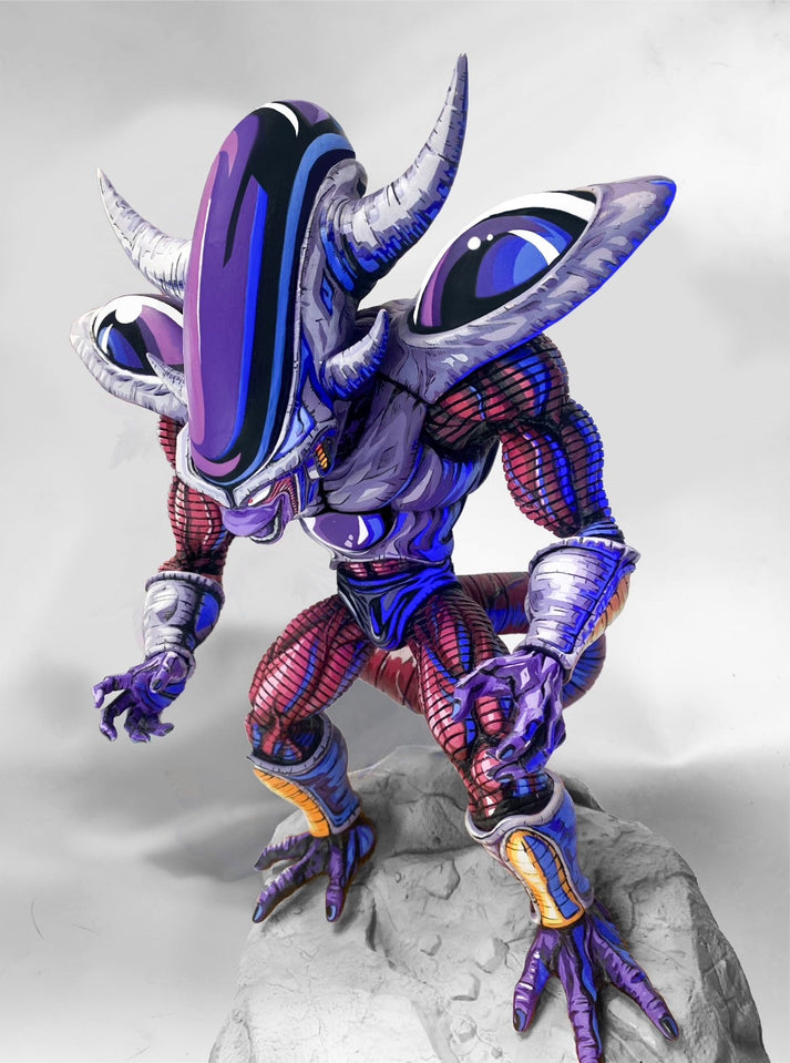 2d comic color comic dragonball figure repaint-Frieza – Lyk Repaint
