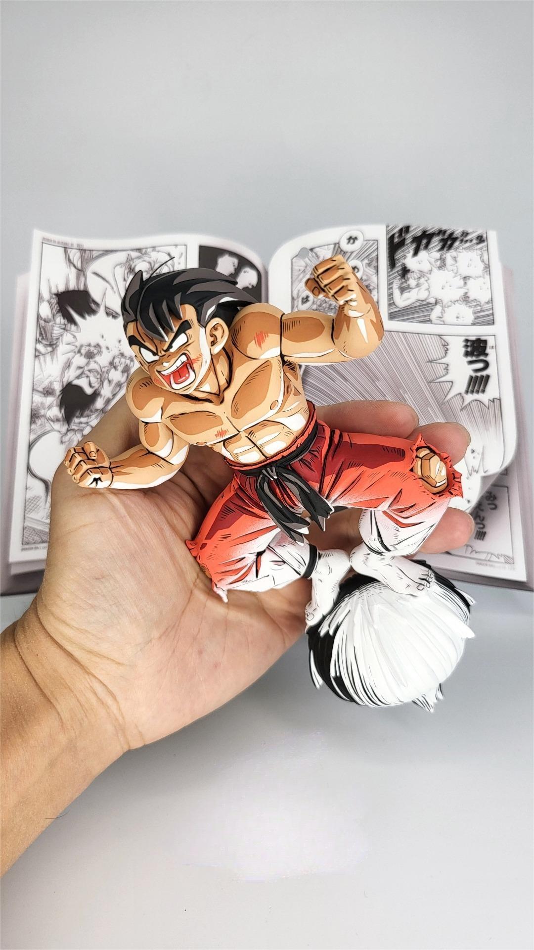 2d comic color comic dragonball figure repaint-goku-comic style – Lyk ...