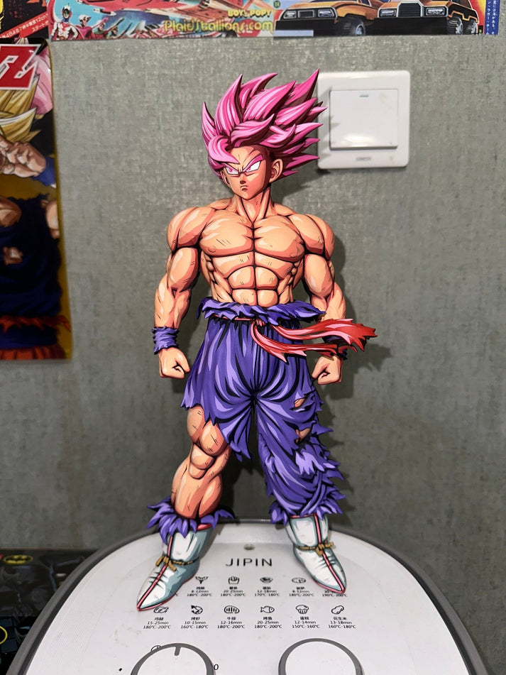 2d comic color Dragon Ball Super figure repaint-goku-pink – Lyk Repaint
