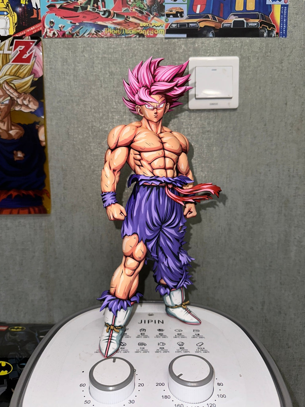 2d comic color Dragon Ball Super figure repaint-goku-pink – Lyk Repaint