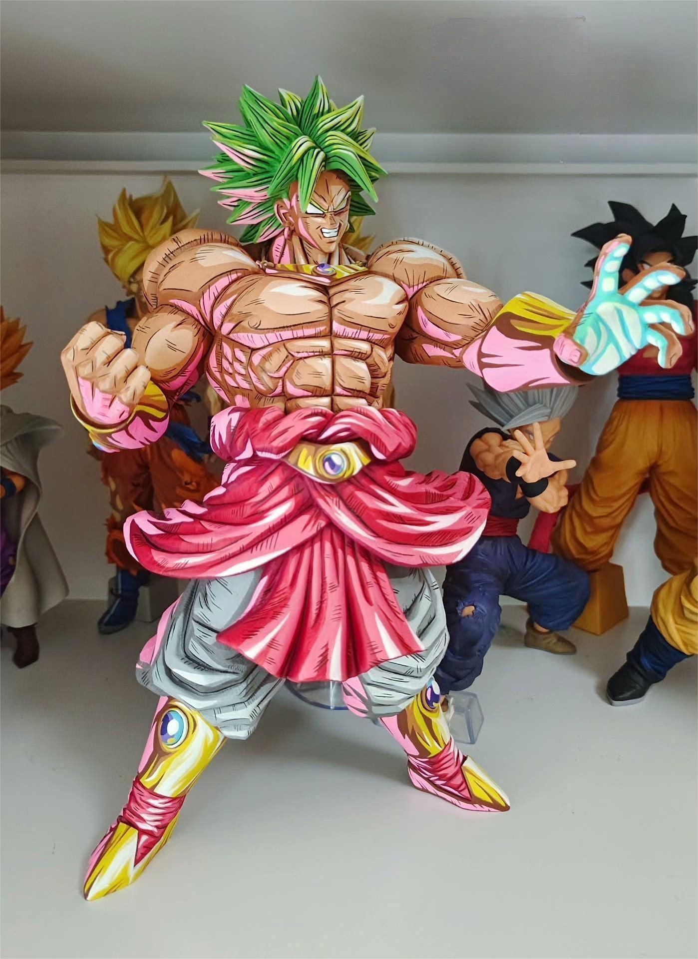 Broly Figure - Reflective Color | Dragonball 2D Comic Repaint – Lyk Repaint