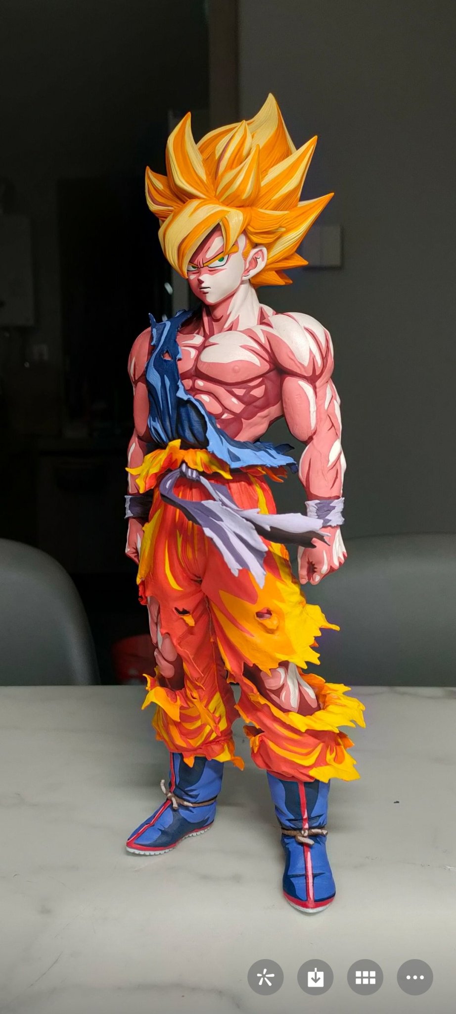 2d comic color dragonball figure repaint-goku-smsp – Lyk Repaint