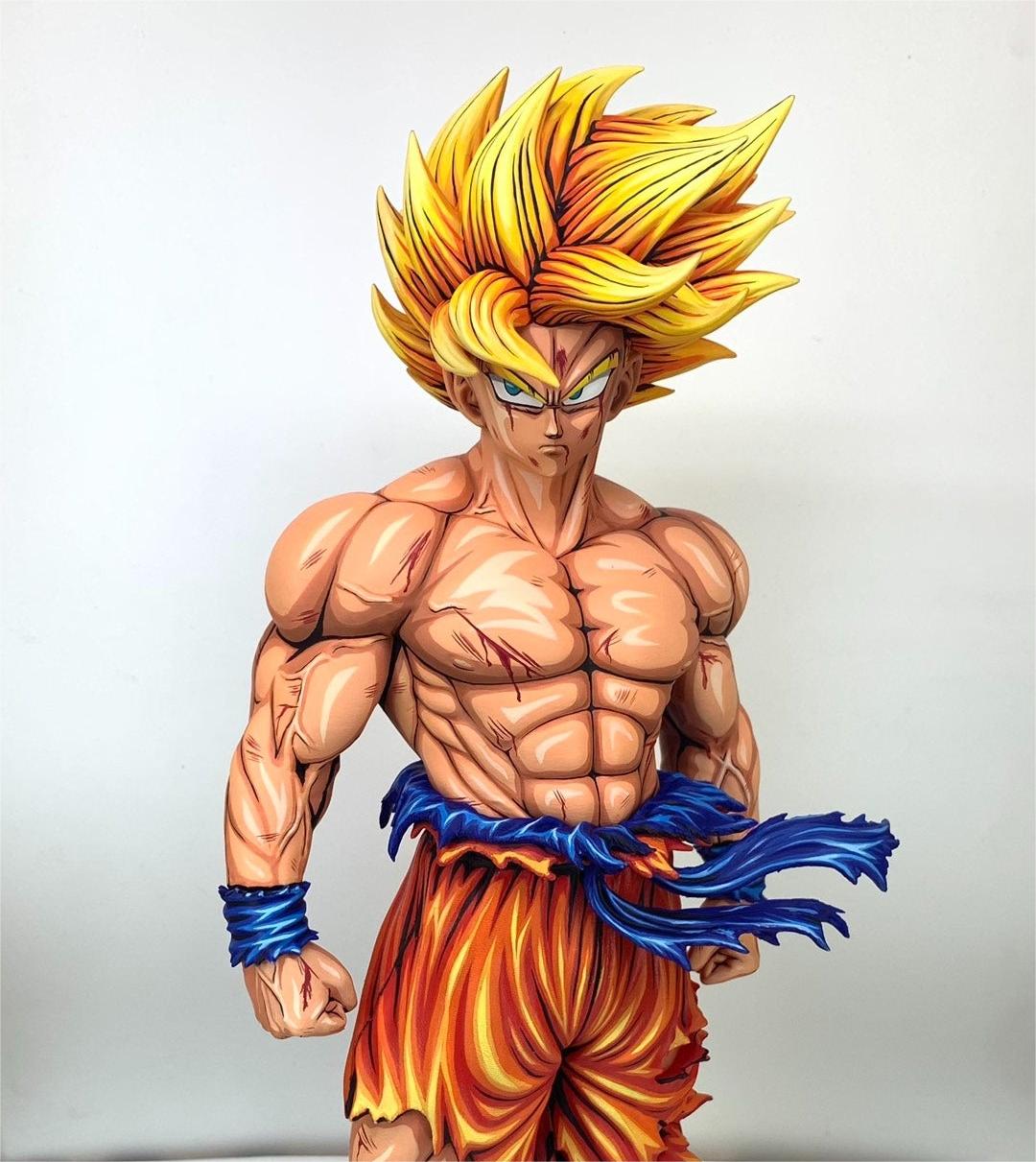 Goku Figure | 2D Comic Color Dragonball Repaint – Lyk Repaint