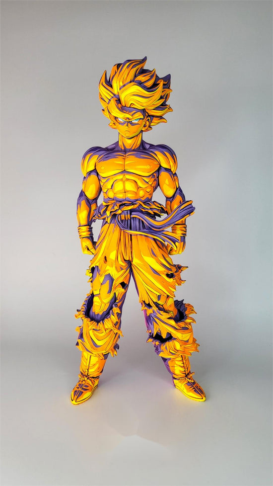 2d comic color dragonball figure repaint-goku-top repaint – Lyk Repaint