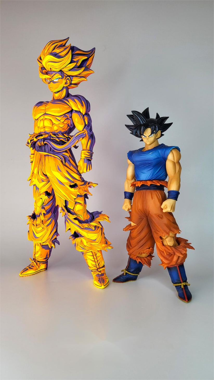 2d comic color dragonball figure repaint-goku-top repaint – Lyk Repaint
