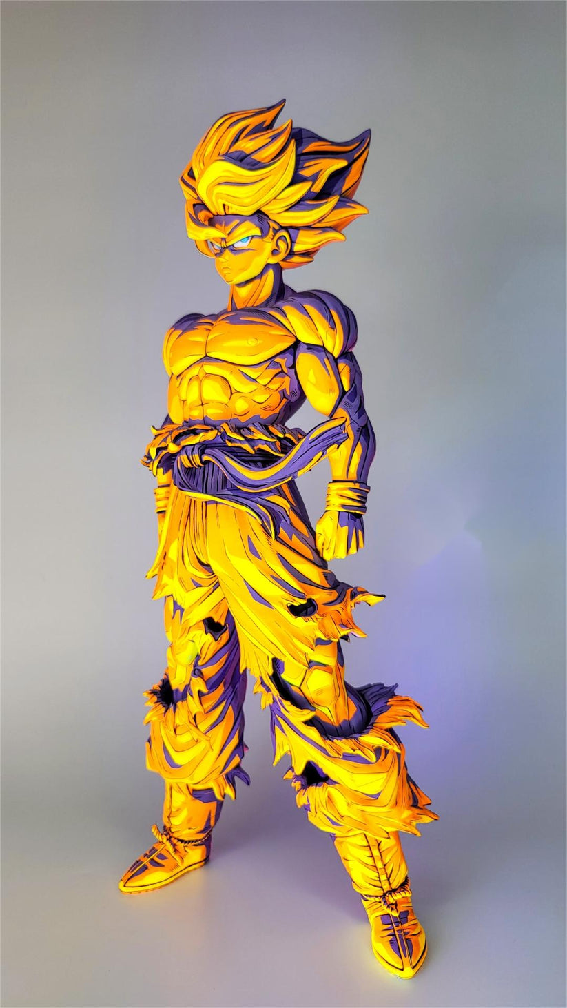 2d comic color dragonball figure repaint-goku-top repaint – Lyk Repaint