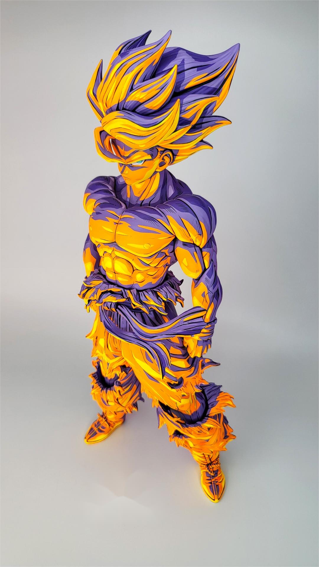 2d comic color dragonball figure repaint-goku-top repaint – Lyk Repaint