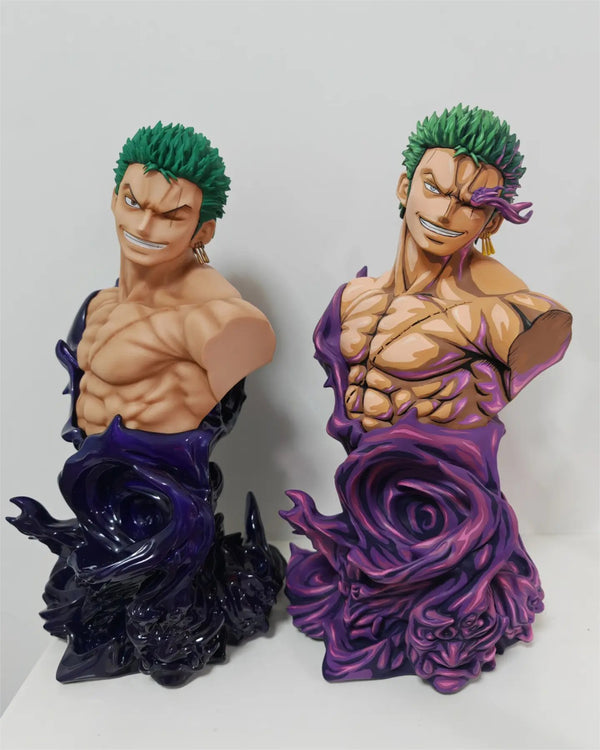 2d comic color one piece figure repaint-Zoro- bust – Lyk Repaint