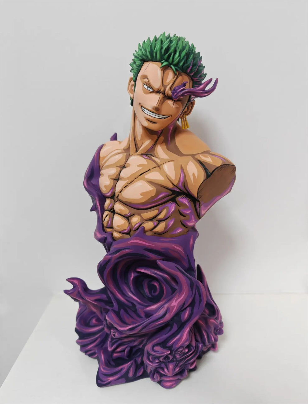 2d comic color one piece figure repaint-Zoro- bust – Lyk Repaint