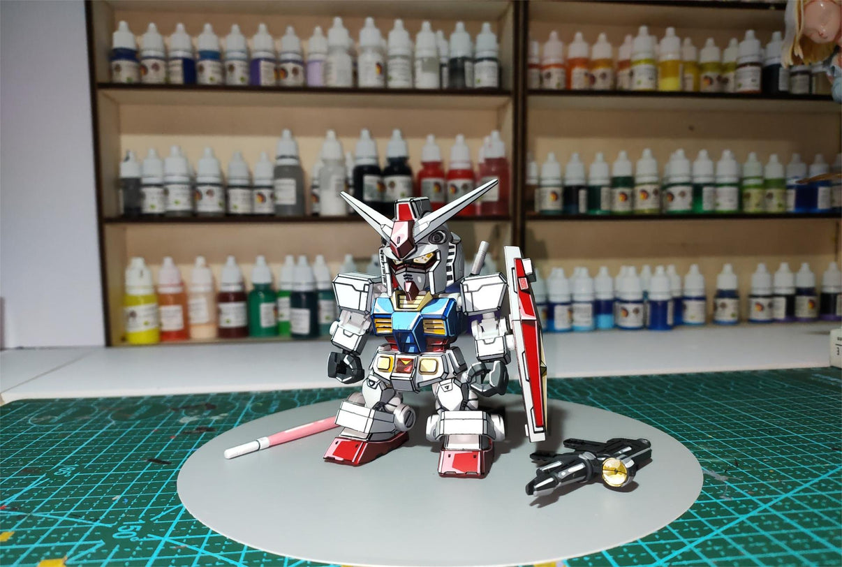 SDCS Gunpla: Stylish Repainted Gundam – Lyk Repaint