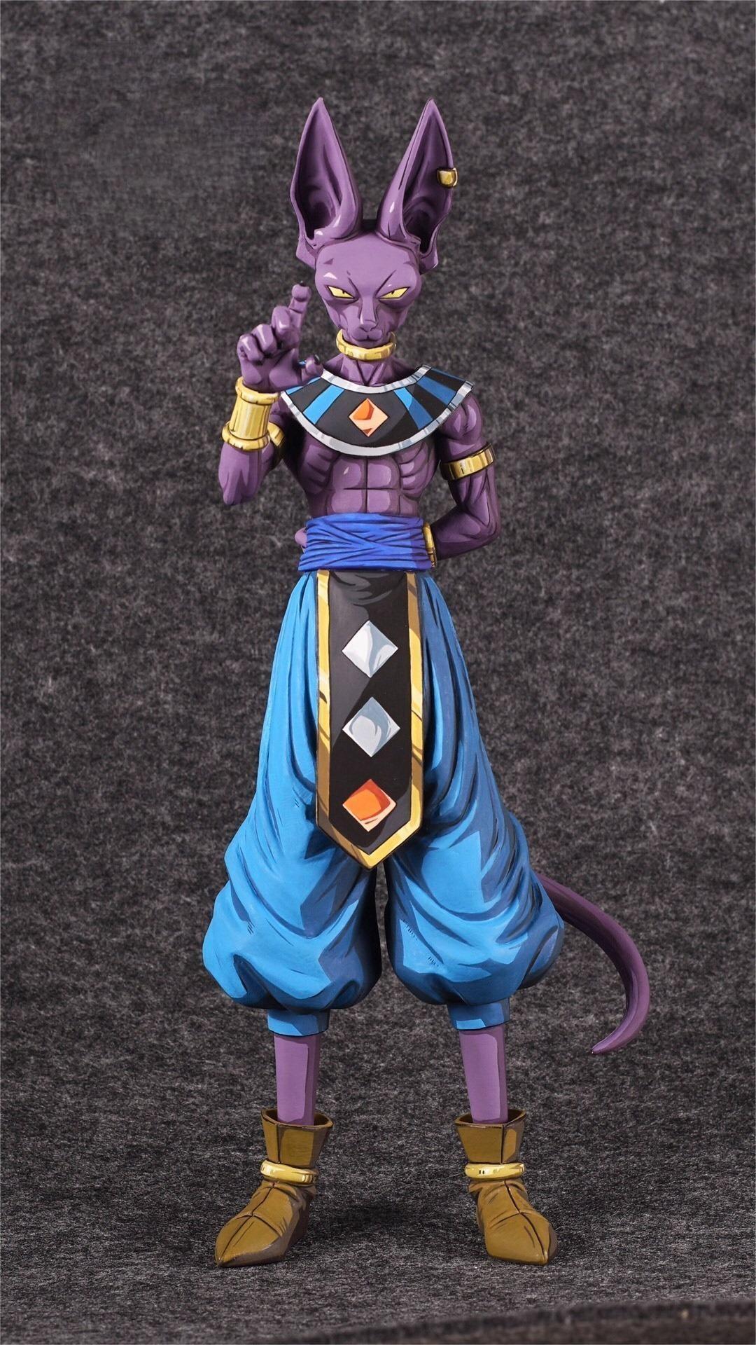 Dragonball figure repaint- Beerus-2d comic color – Lyk Repaint