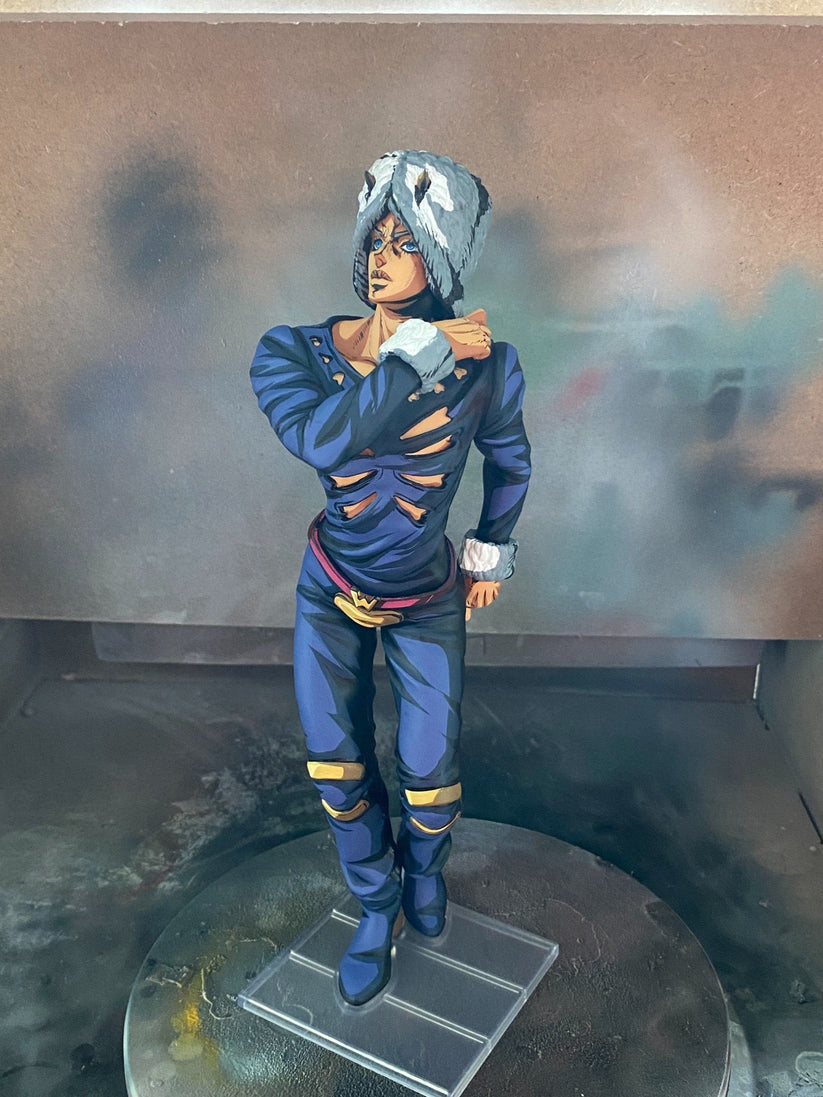 Repaint 2d comic color Jojo figure-Stone Sea -Weather Report – Lyk Repaint