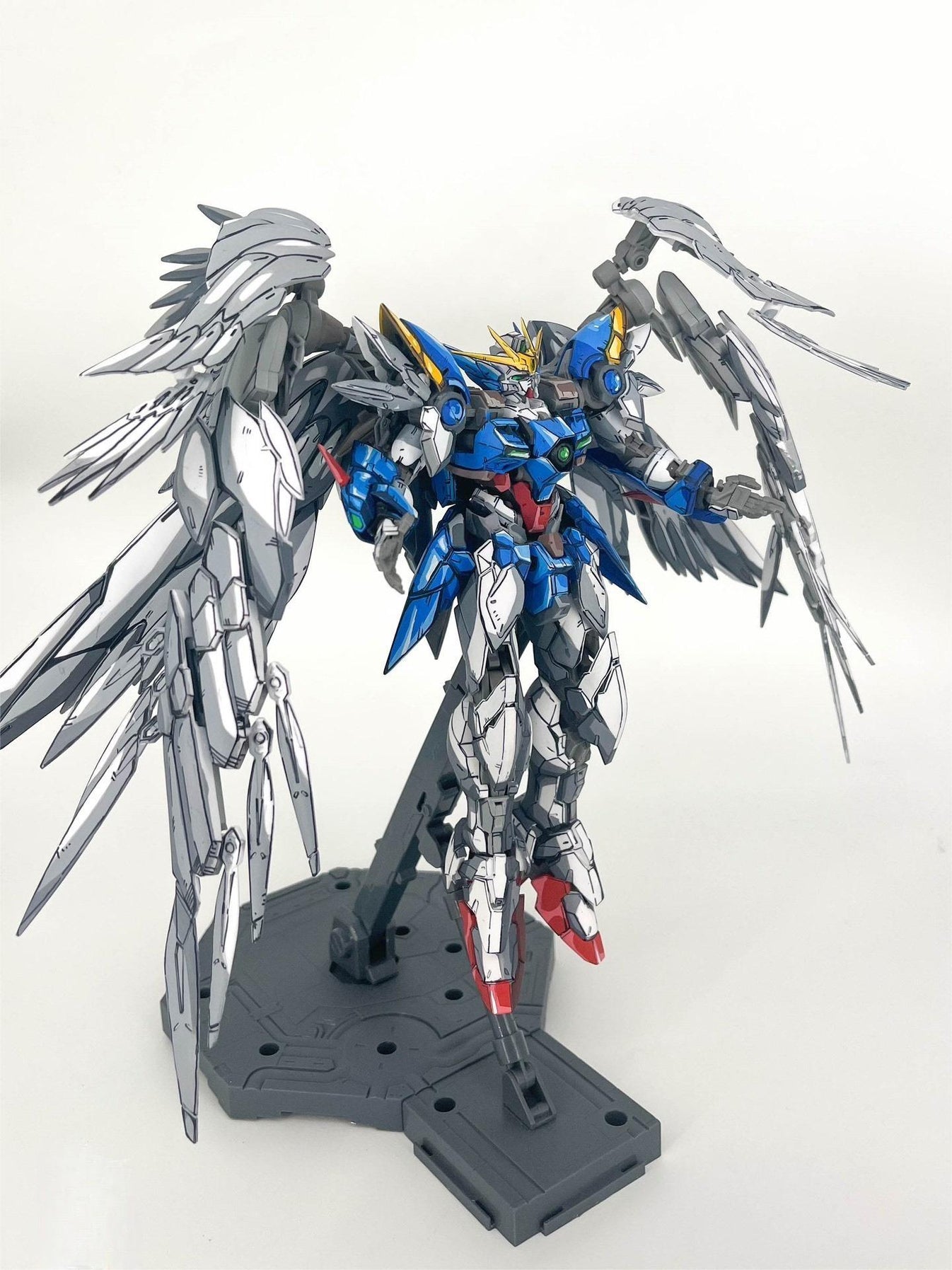 Repaint GUNPLA MG Wing Gundam comic color repaint – Lyk Repaint