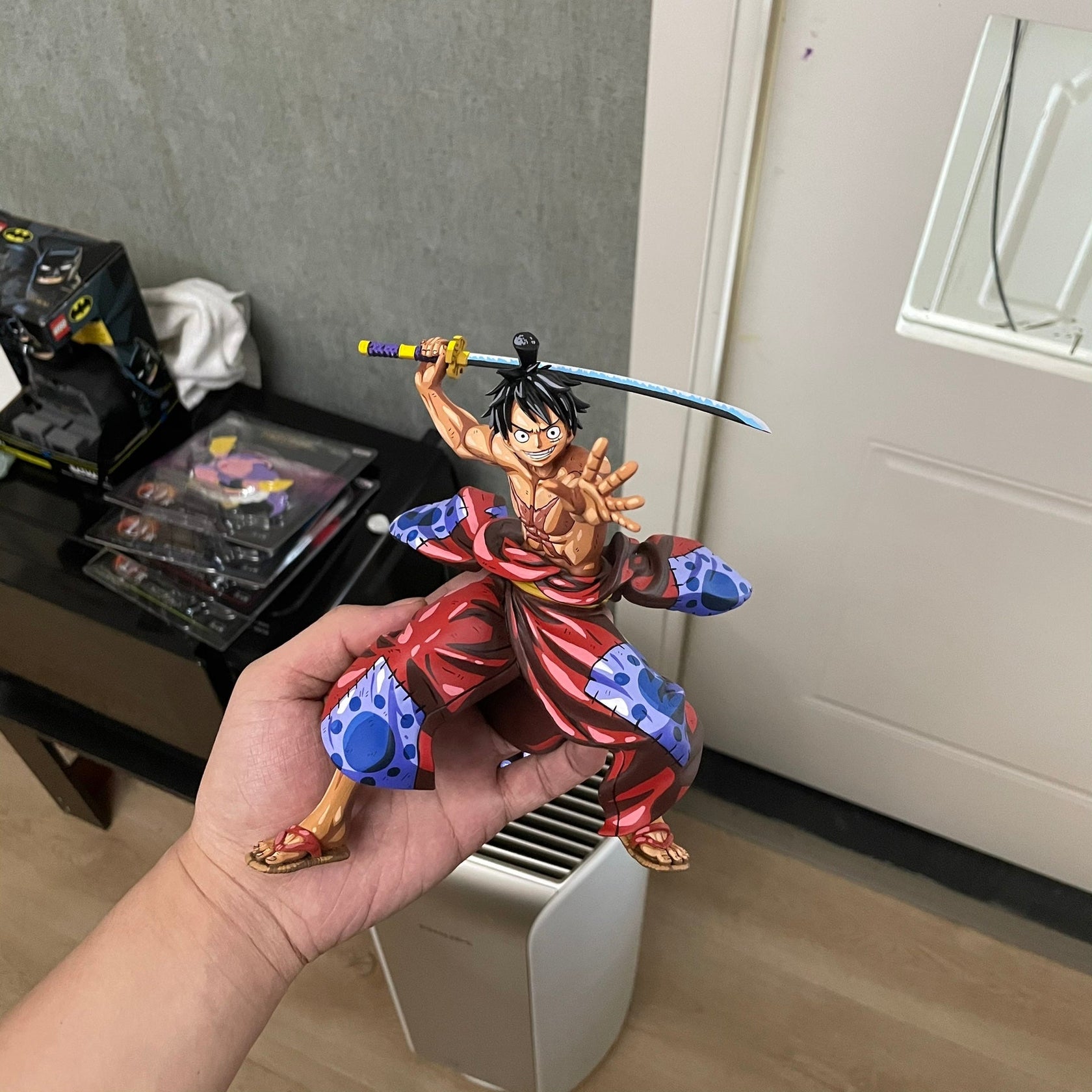 Repaint One Piece coating Comic color effect Figure Luffy – Lyk Repaint