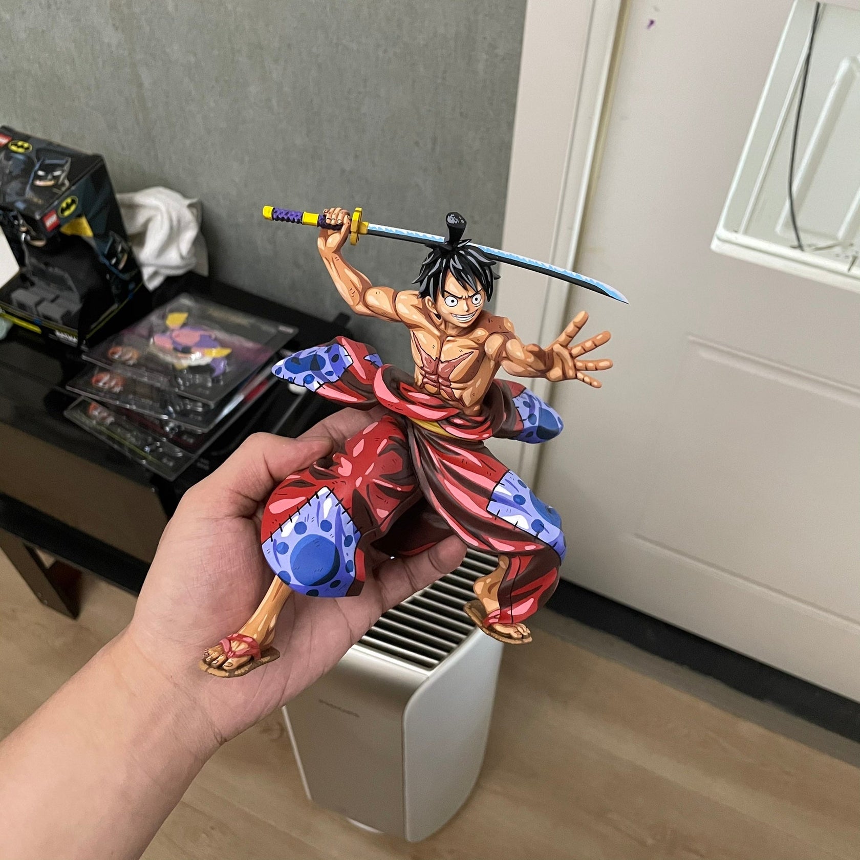 Repaint One Piece coating Comic color effect Figure Luffy – Lyk Repaint