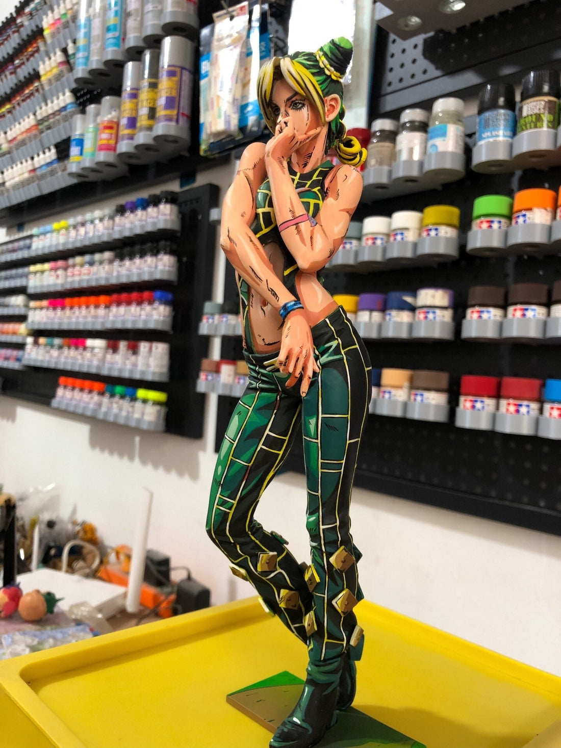 Repaint 2d comic color Jojo figure-Stone Sea -Jolyne Cujoh – Lyk Repaint