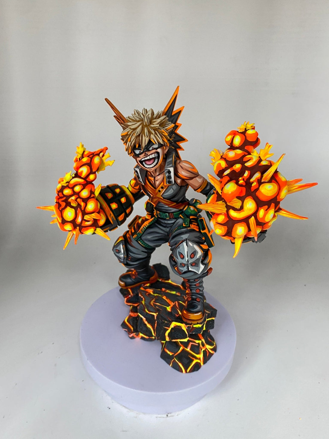 Collectible Bakugo Figure with Anime Color Coating – Lyk Repaint