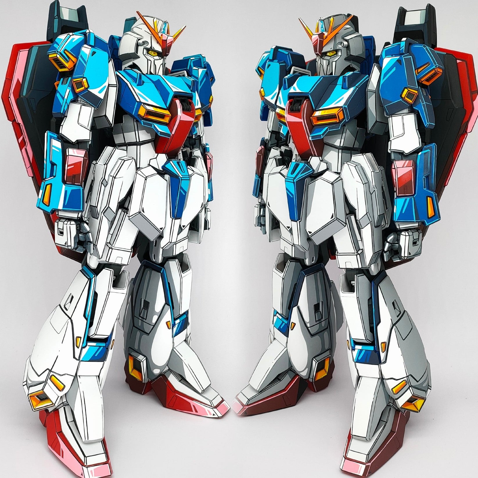 Repaint Gunpla PGZ: Manga Colored Gundam Figure – Lyk Repaint