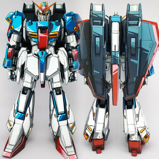 Repaint Gunpla PGZ: Manga Colored Gundam Figure – Lyk Repaint