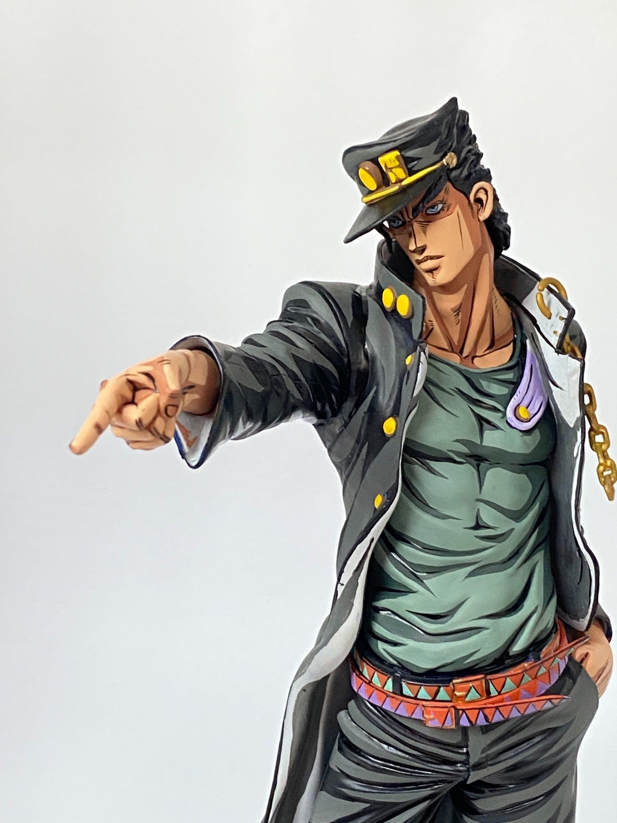 Stardust Crusaders Jotaro Figure - Repainted 2D Comic Colors – Lyk Repaint