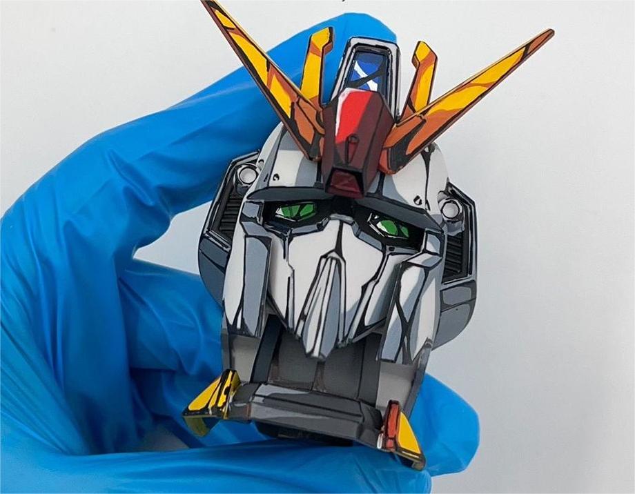 Z Gunpla 2D Gashapon Head Repaint Gunpla – Lyk Repaint